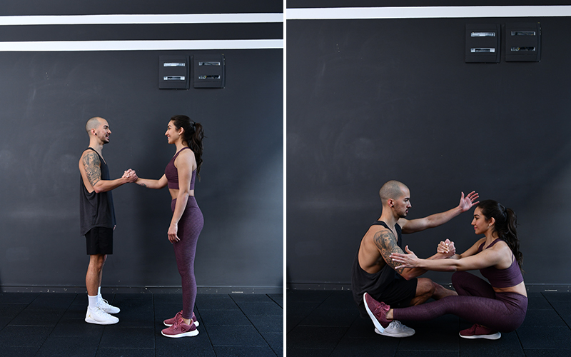 İki kişilik egzersiz hareketleri: Partnerinle birlikte forma gir!