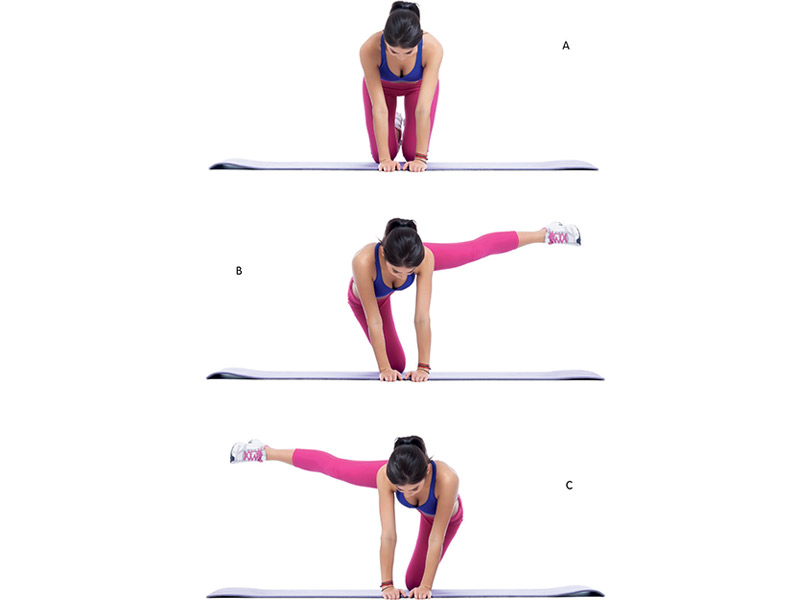 2 haftada değişimi görün! Kalça, bacak, karın antremanı