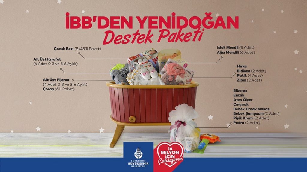 İBB Yenidoğan destek paketi nedir? Kimlere verilir? İçinde neler var?