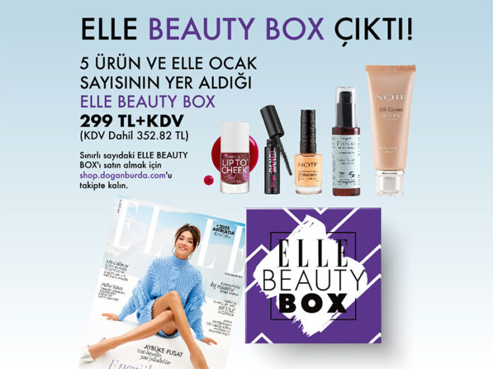 Elle Beauty Box çıktı!